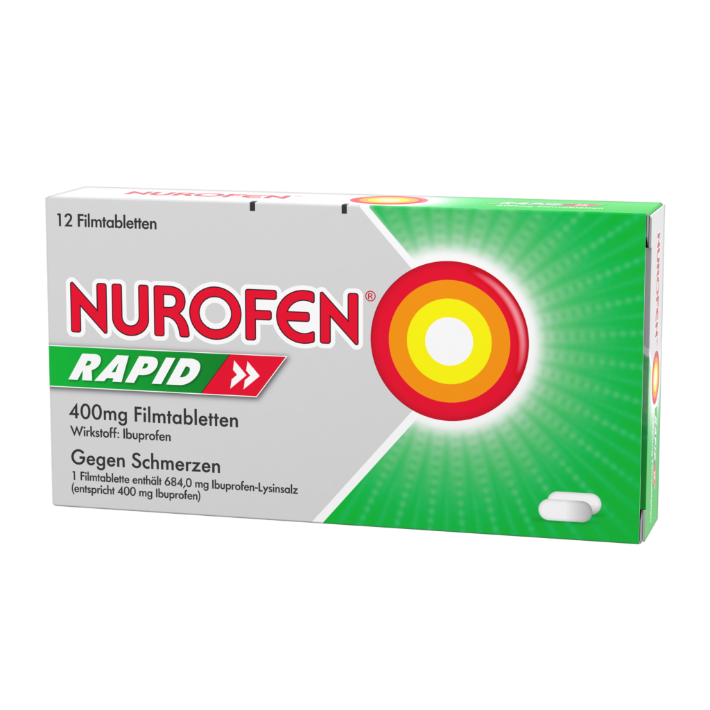 NUROFEN® Rapid 400mg Filmtabletten - Kwizda Pharmahandel GmbH