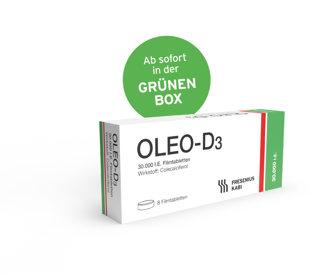 NEU in der Grünen BOX!OLEO-D3 30.000 I.E. Filmtabletten - Kwizda ...